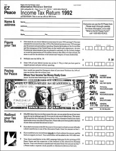 ARS-form - National War Tax Resistance Coordinating Committee
