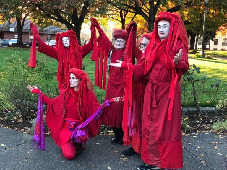 Red Rebel Brigade Photo Courtesy of Sue B - National War Tax Resistance ...